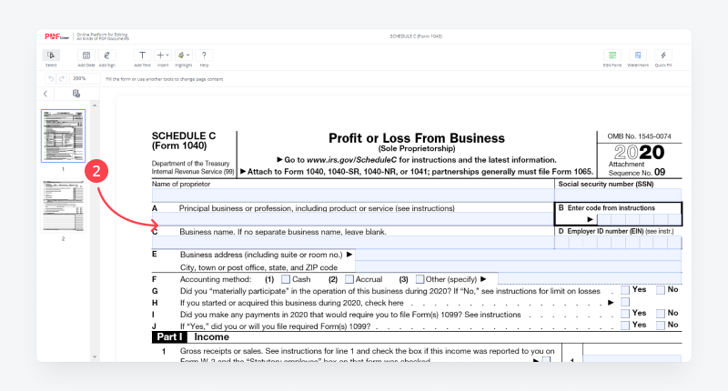 How to Get Schedule C Form 1040 Quick and Easy